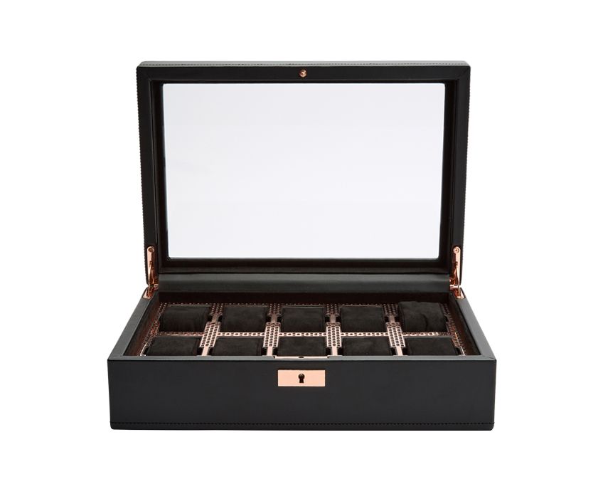 WOLF 10 Piece Watch Box Axis Cooper 488116 | Royal Tempus