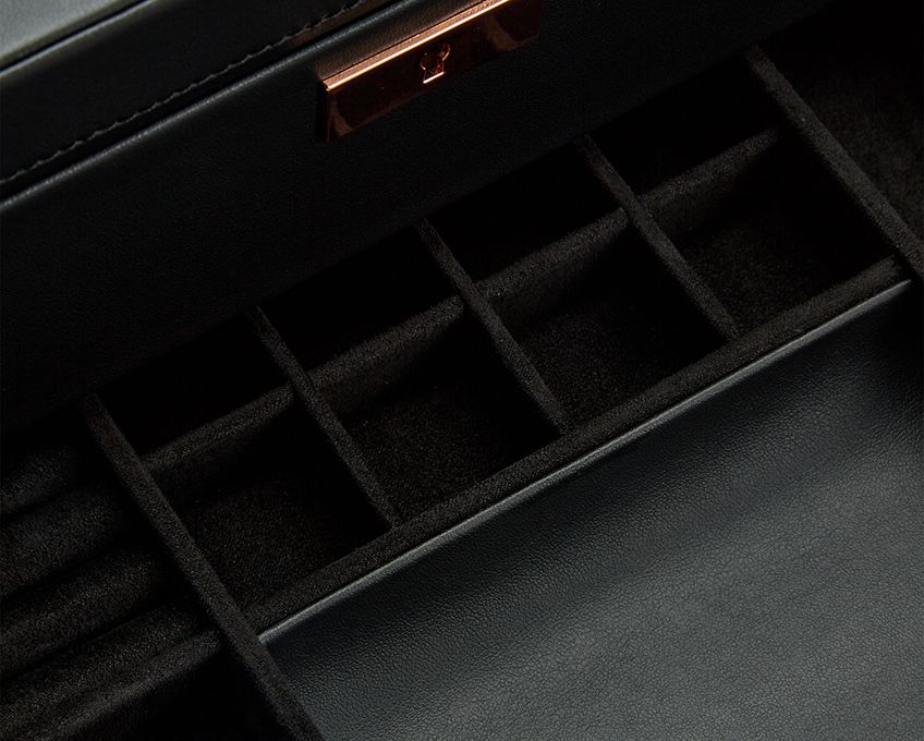 WOLF 10 Piece Watch Box with Drawer Axis Cooper 488216 | Royal Tempus