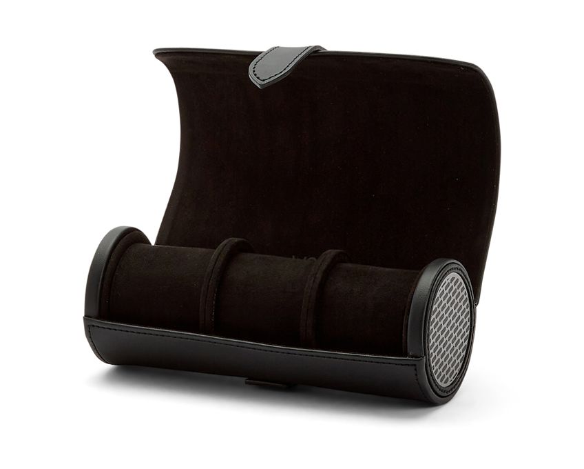 WOLF Triple Watch Roll With Jewelry Capsule Axis Powder Coat 488403 ...