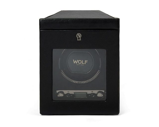 Wolf Single Watch Winder British Racing Black 793102 | Royal Tempus